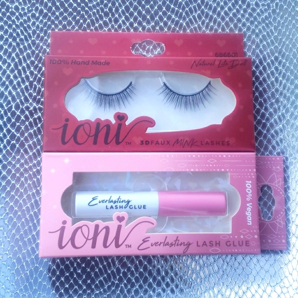 Cala | Makeup | Ioni 3d Faux Mink Posh Lashes With Glue | Poshmark